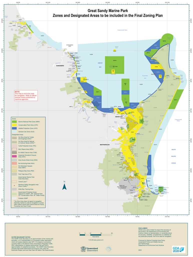 Review of zoning plan for Great Sandy Marine Park - Bush 'n Beach ...
