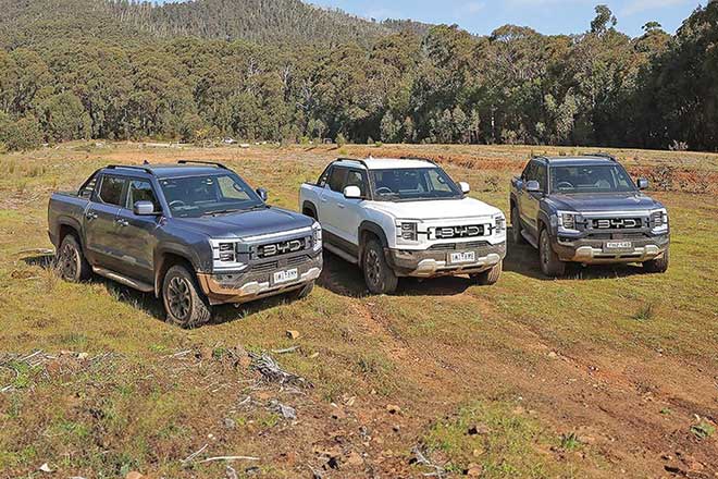 BYD Shark 6 2025 hybrid ute - Bush 'n Beach Fishing Magazine